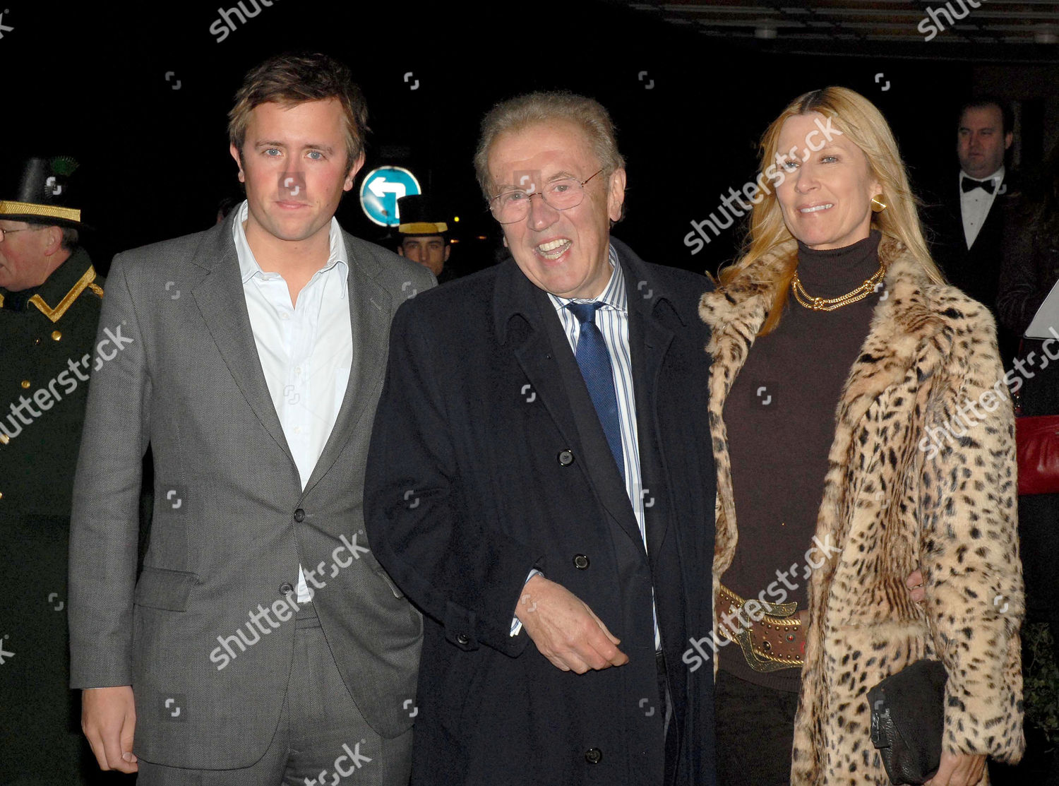 David Frost Wife Lady Carina Fitzalan Editorial Stock Photo - Stock ...