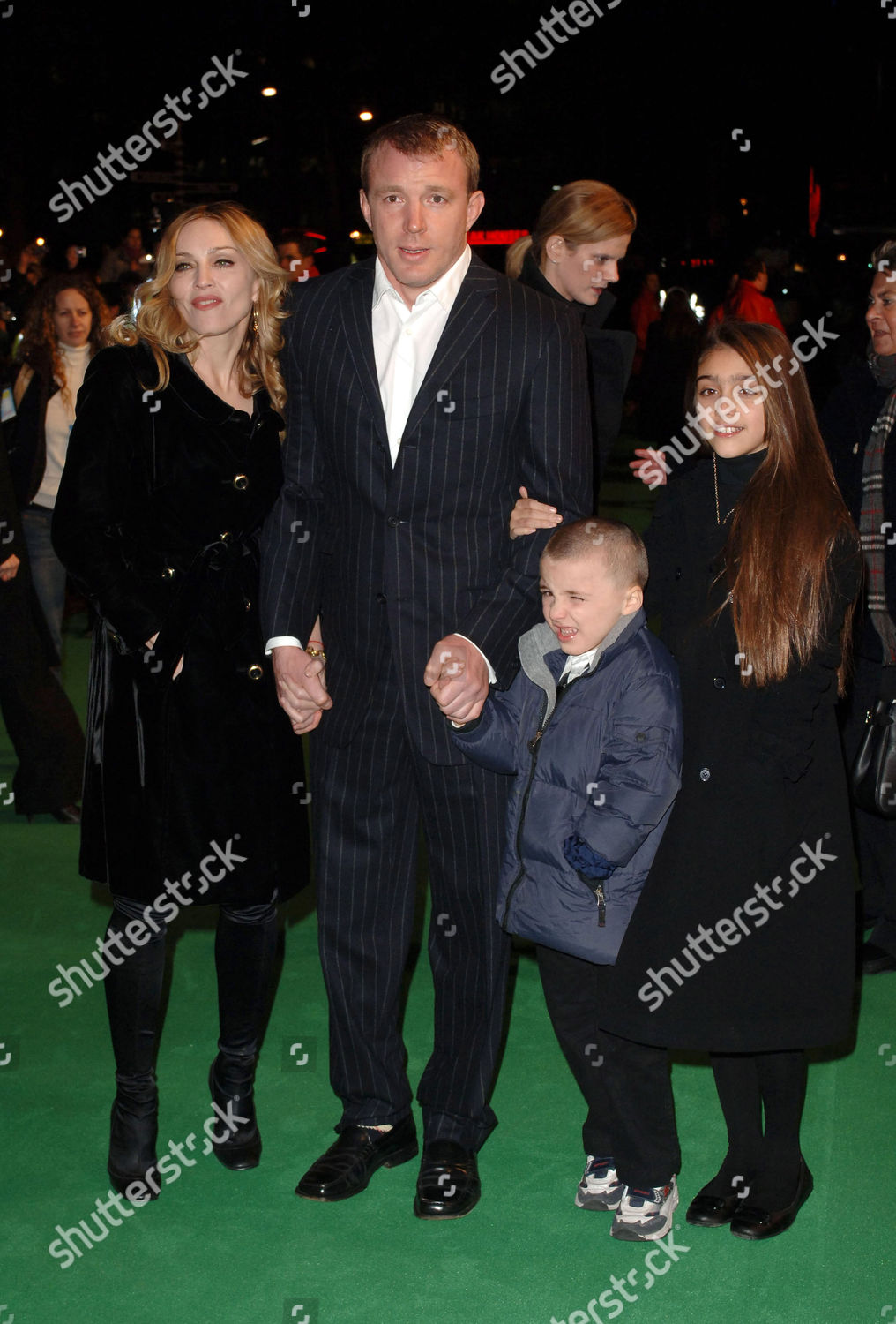 Madonna Guy Ritchie Children Rocco Lourdes Editorial Stock Photo ...