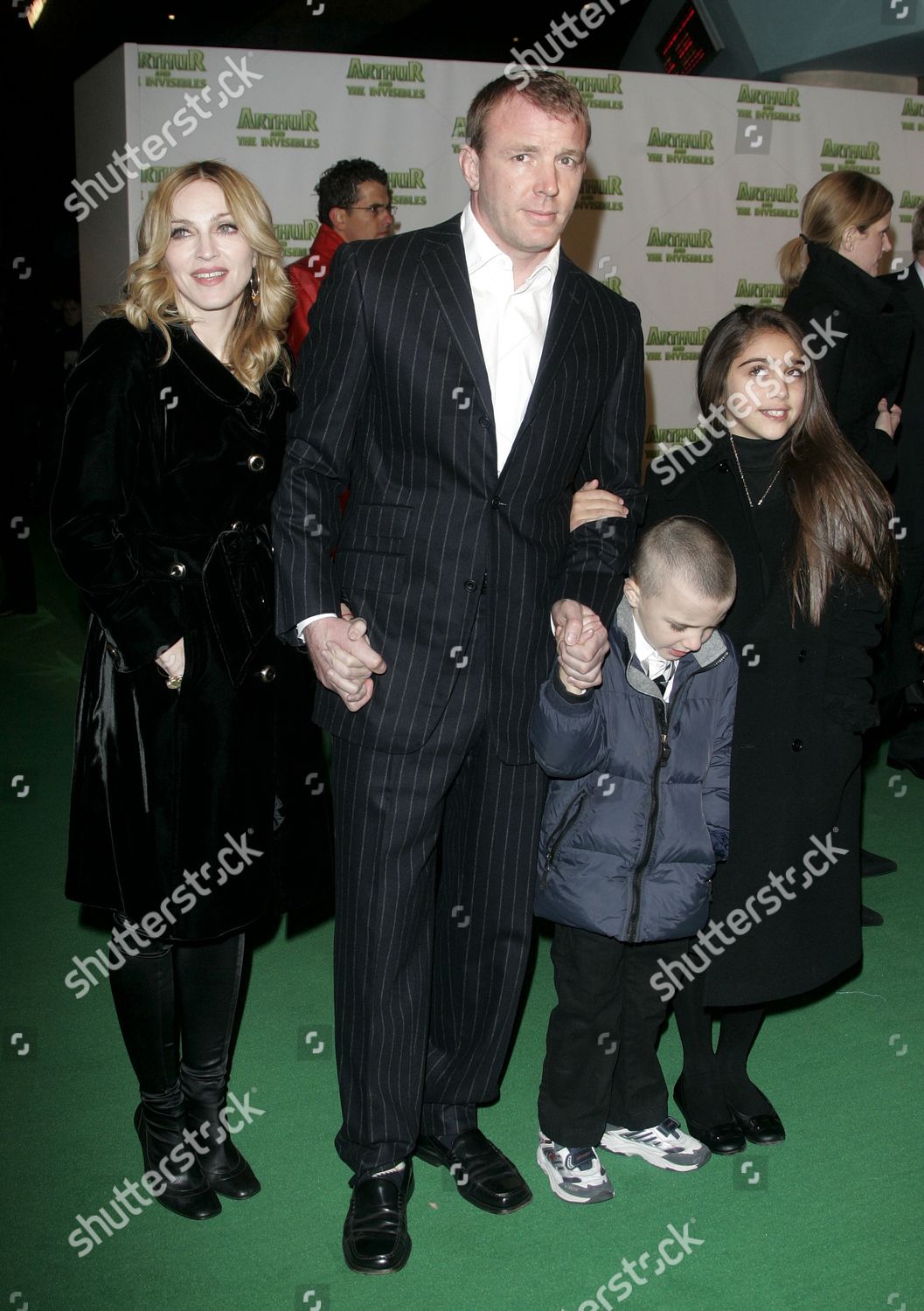 Madonna Guy Ritchie Children Rocco Lourdes Editorial Stock Photo ...
