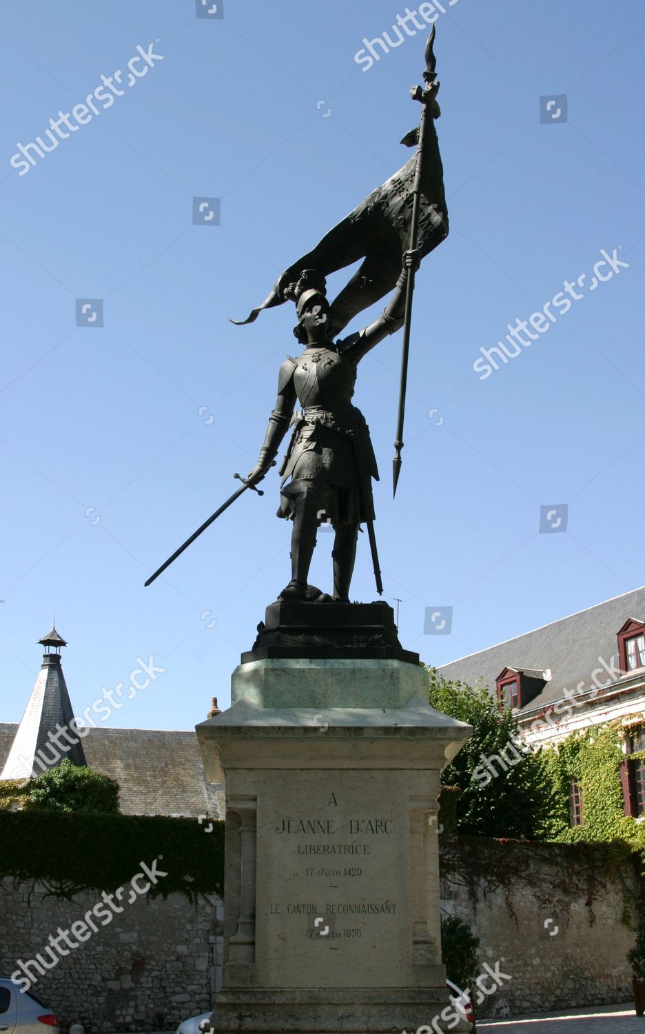 Statue Joan Arc Commemorating Her Liberation Editorial Stock Photo - Stock Image | Shutterstock