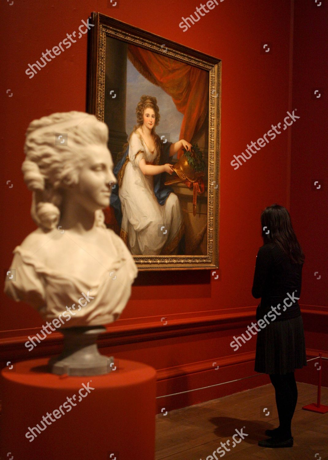 Countess Catherine Skavronska By Angelica Kauffman Editorial Stock ...