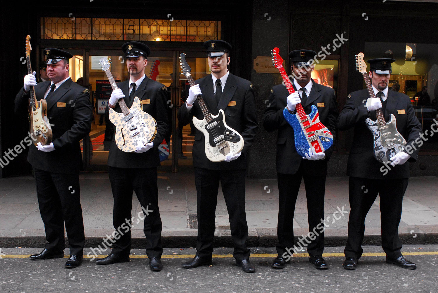 Harrods Security Guards Receive Delivery Valuable Editorial Stock Photo ...