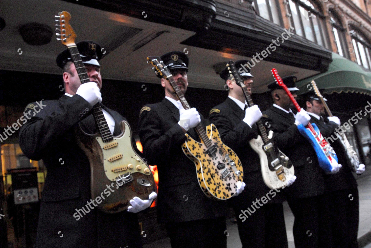 Harrods Security Guards Receive Delivery Valuable Editorial Stock Photo ...