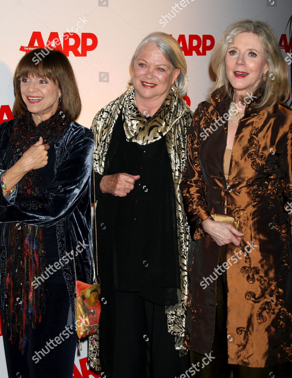 Valerie Harper Louise Fletcher Blythe Danner Editorial Stock Photo ...