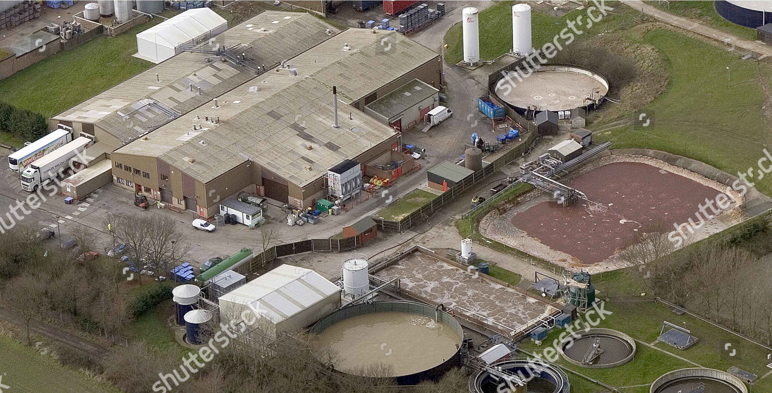 Aerial View Bernard Matthews Turkey Farm Editorial Stock Photo - Stock ...