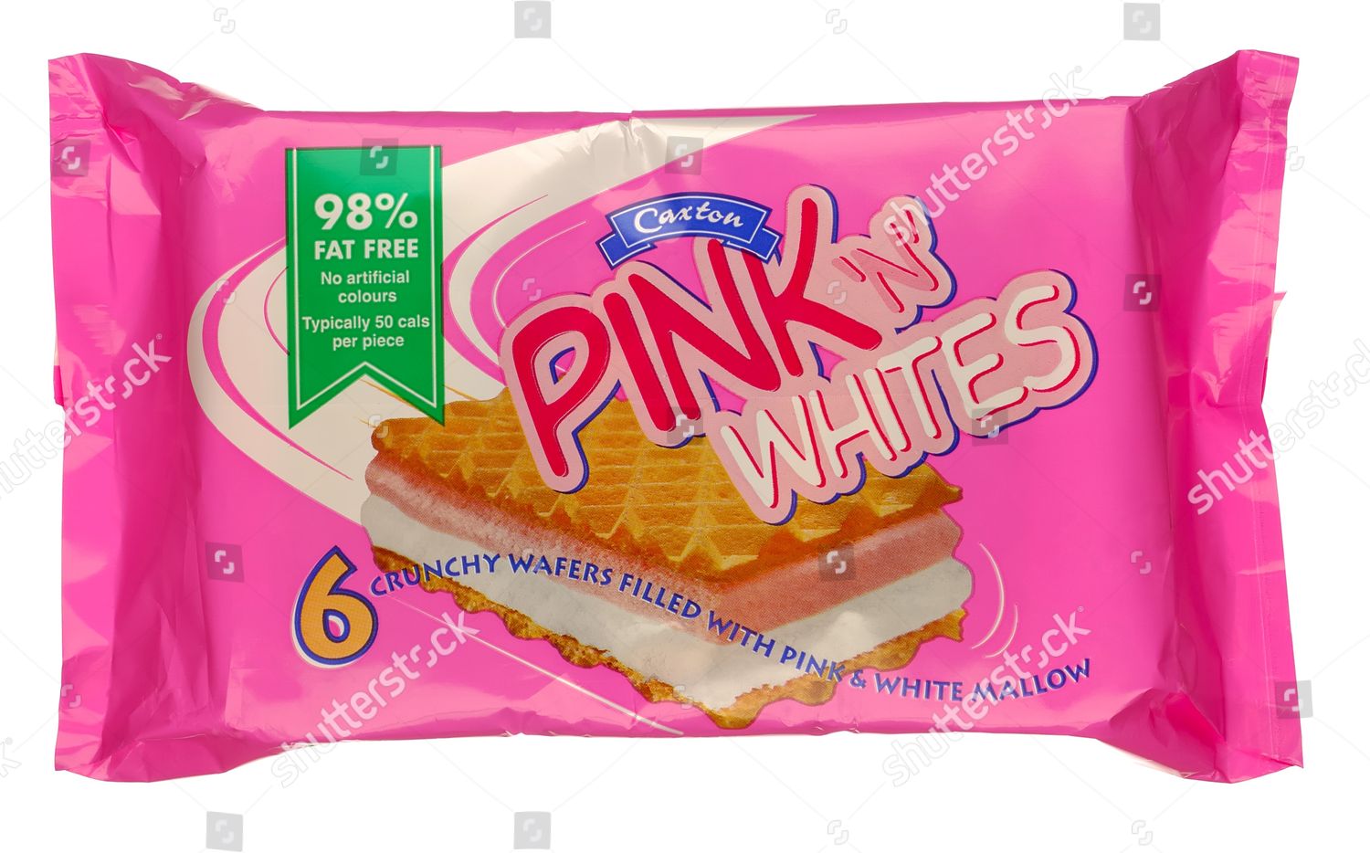 Caxton Pink Whites Wafer Mallow Snacks Editorial Stock Photo - Stock ...