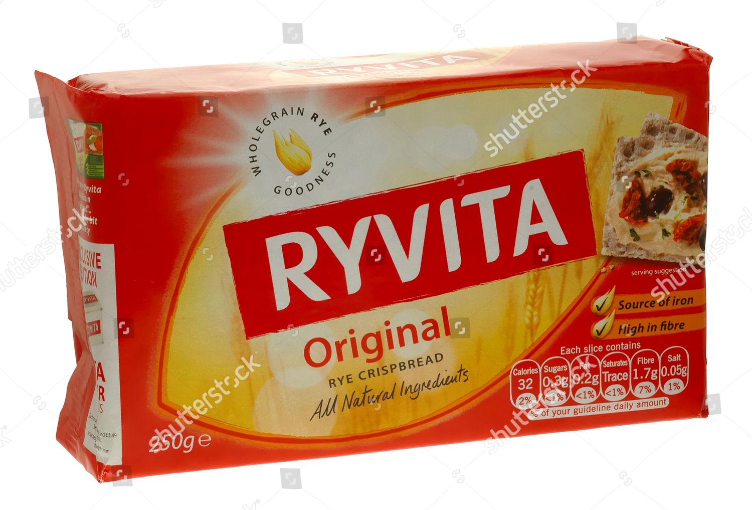Ryvita Original Rye Crispbread Editorial Stock Photo - Stock Image ...