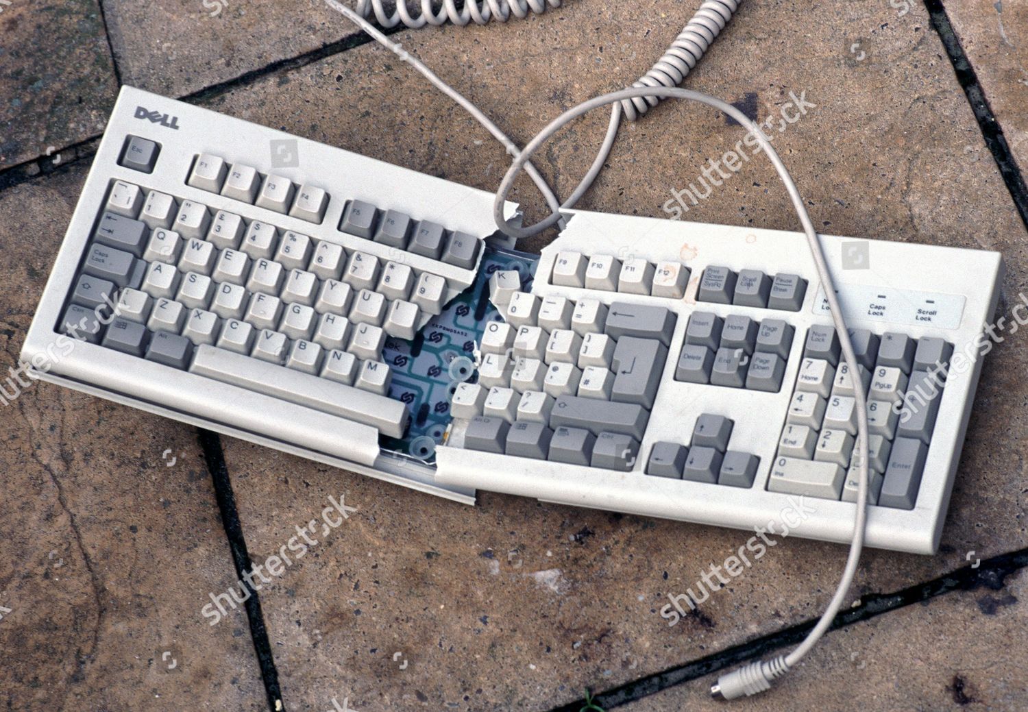 Broken Computer Keyboard Editorial Stock Photo - Stock Image | Shutterstock