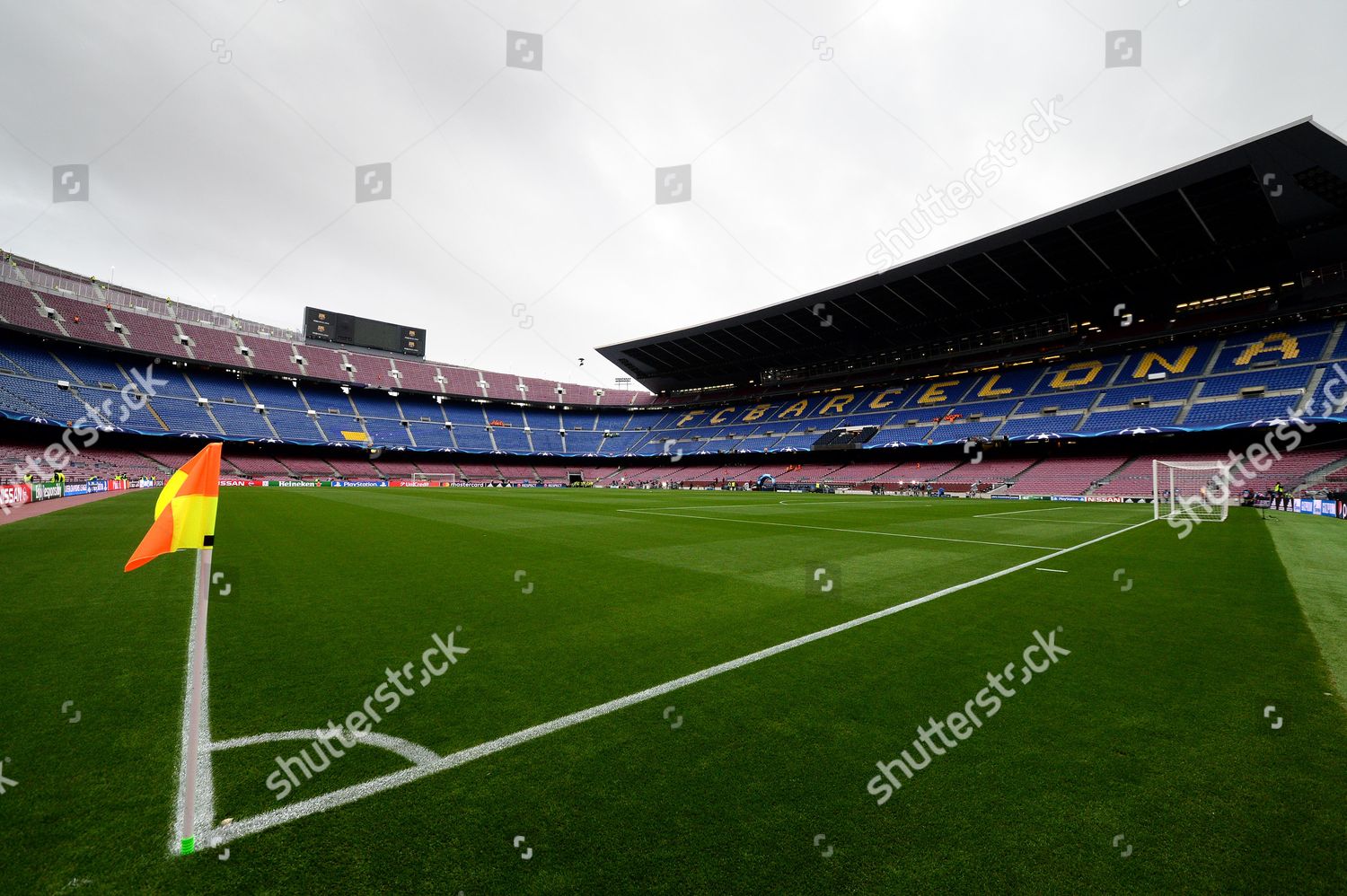 General View Fc Barcelona Stadium Camp Editorial Stock Photo - Stock ...