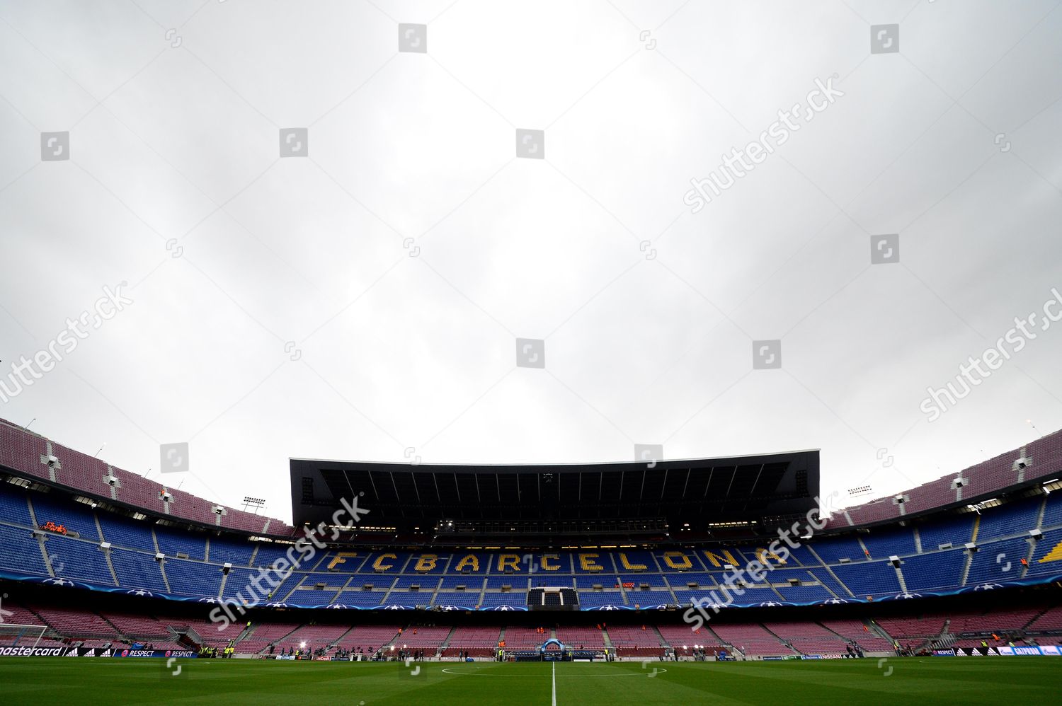 General View Fc Barcelona Stadium Camp Editorial Stock Photo - Stock ...