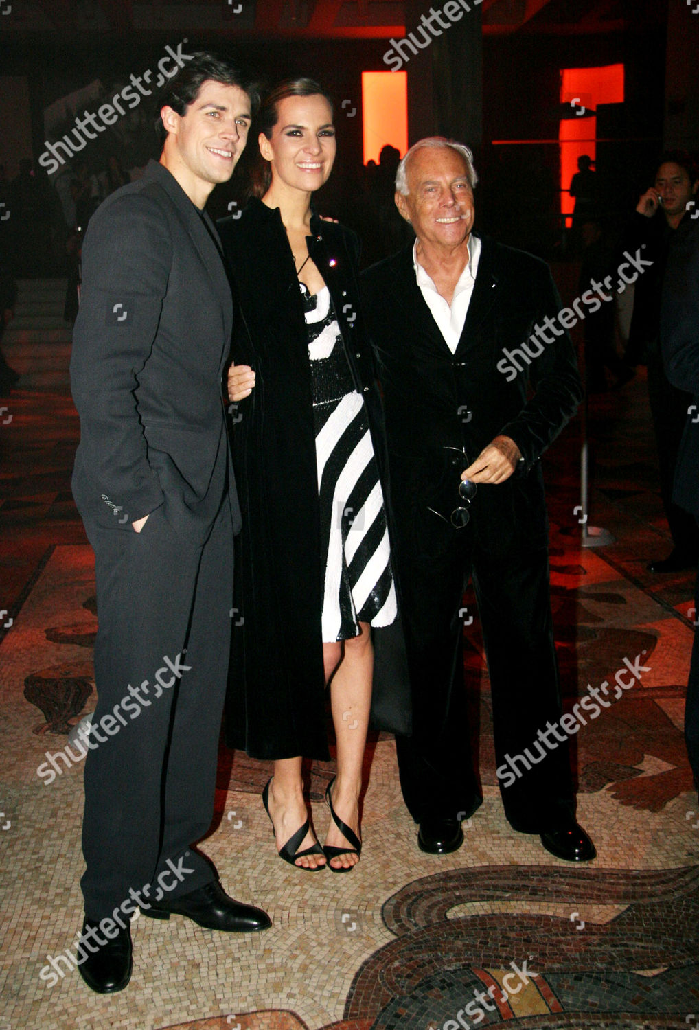 Roberto Bolle Roberta Giorgio Armani Editorial Stock Photo - Stock ...