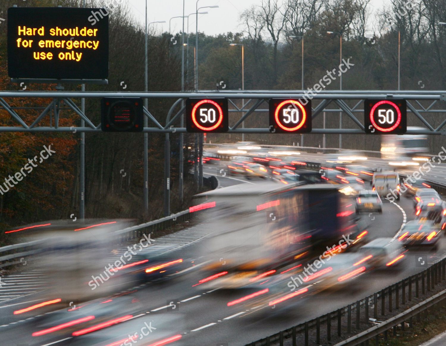 Traffic Near Junction 5 M42 Editorial Stock Photo - Stock Image ...