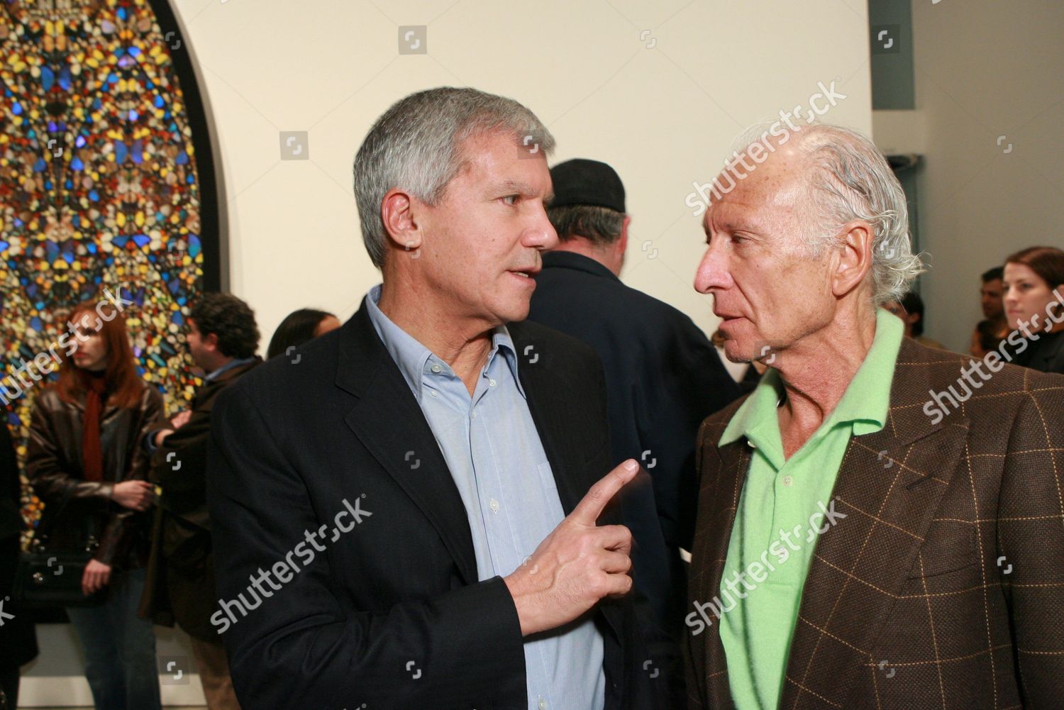 Larry Gagosian Ron Delson Editorial Stock Photo - Stock Image ...