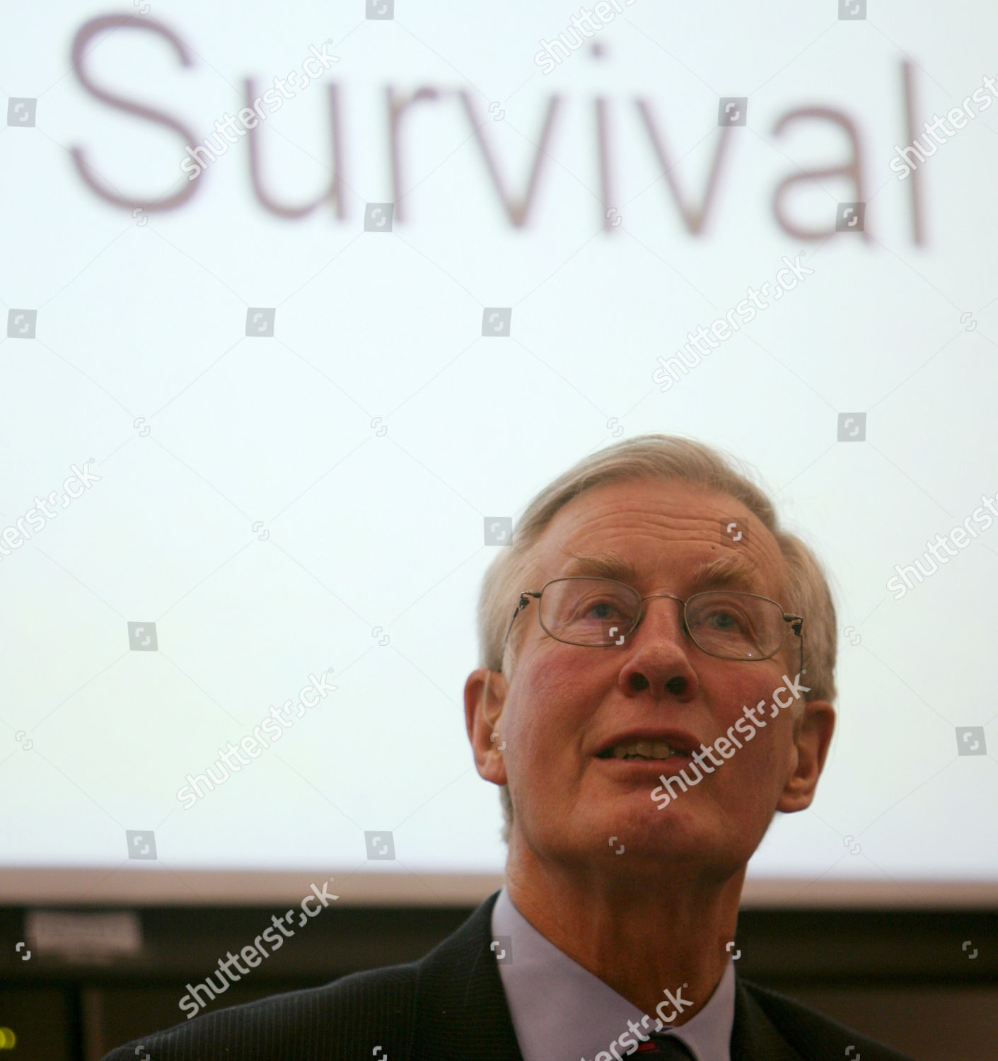 Michael Meacher Mp Announcing His Decision Editorial Stock Photo ...