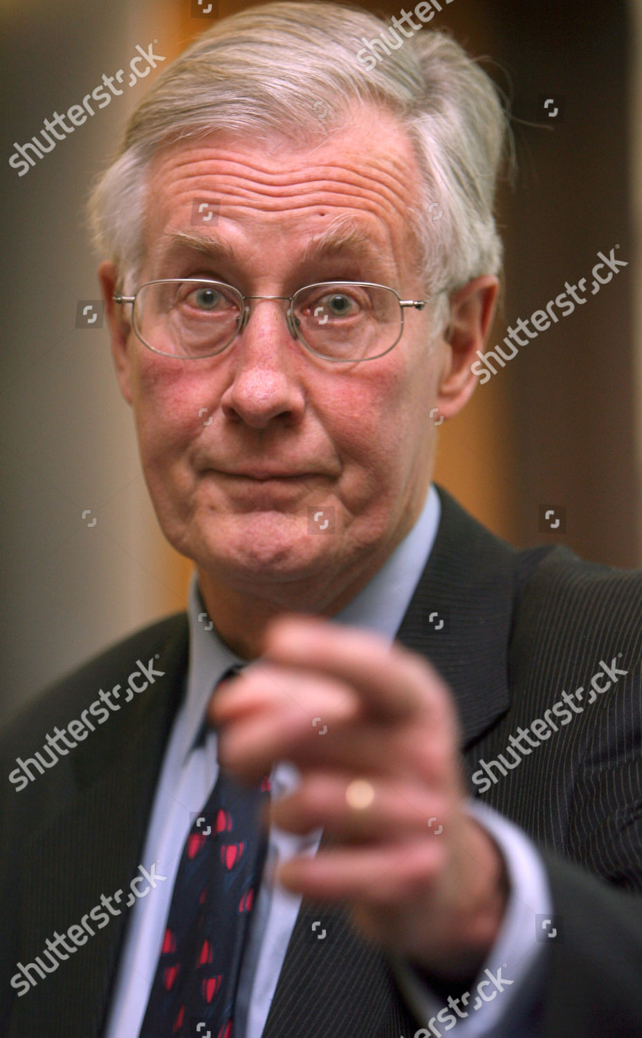 Michael Meacher Mp Announcing His Decision Editorial Stock Photo ...