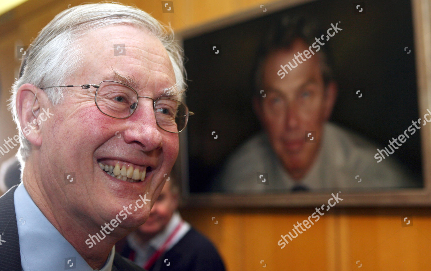 Michael Meacher Mp Announcing His Decision Editorial Stock Photo ...