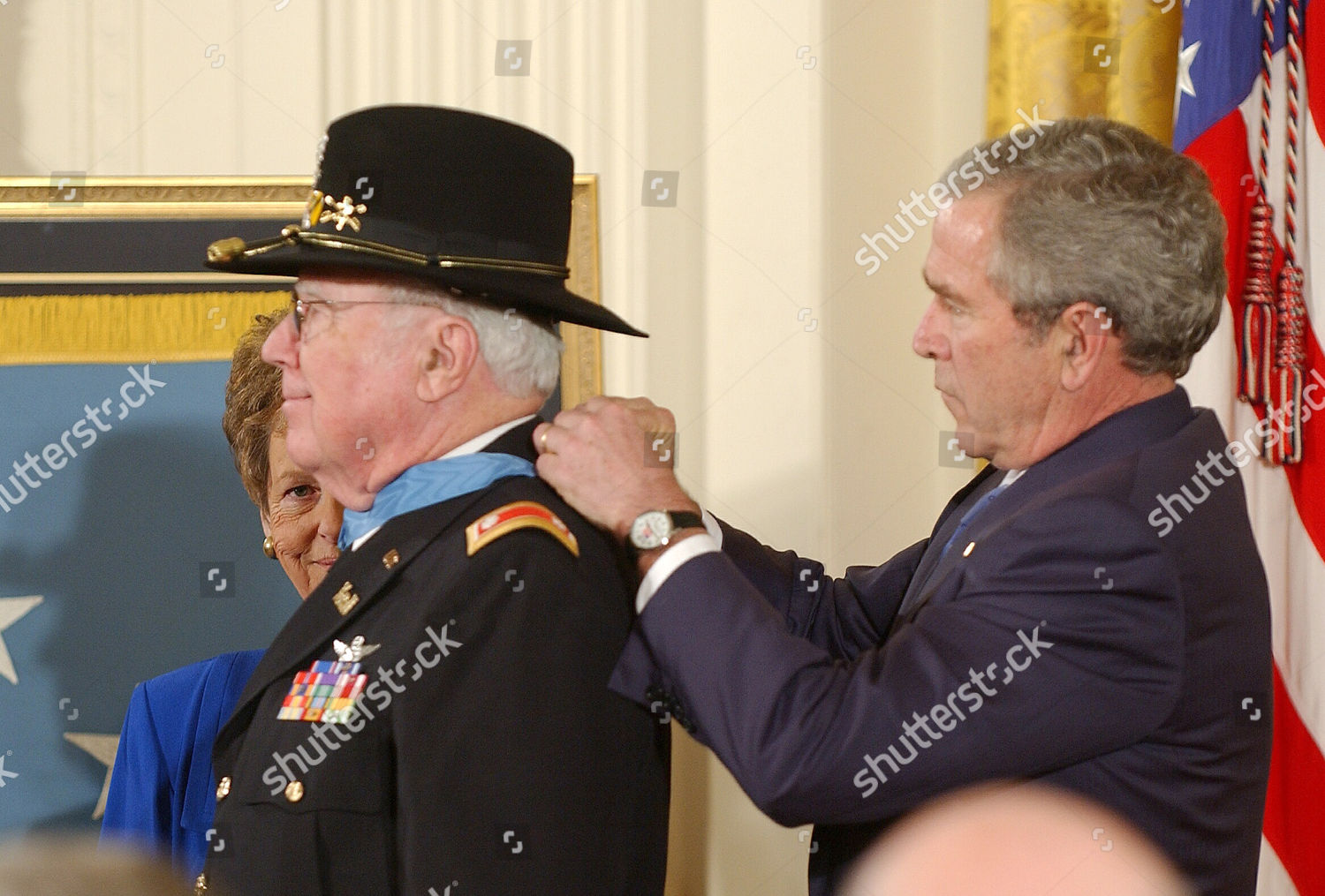 Lieutenant Colonel Bruce Crandall Receives Medal Editorial Stock Photo ...