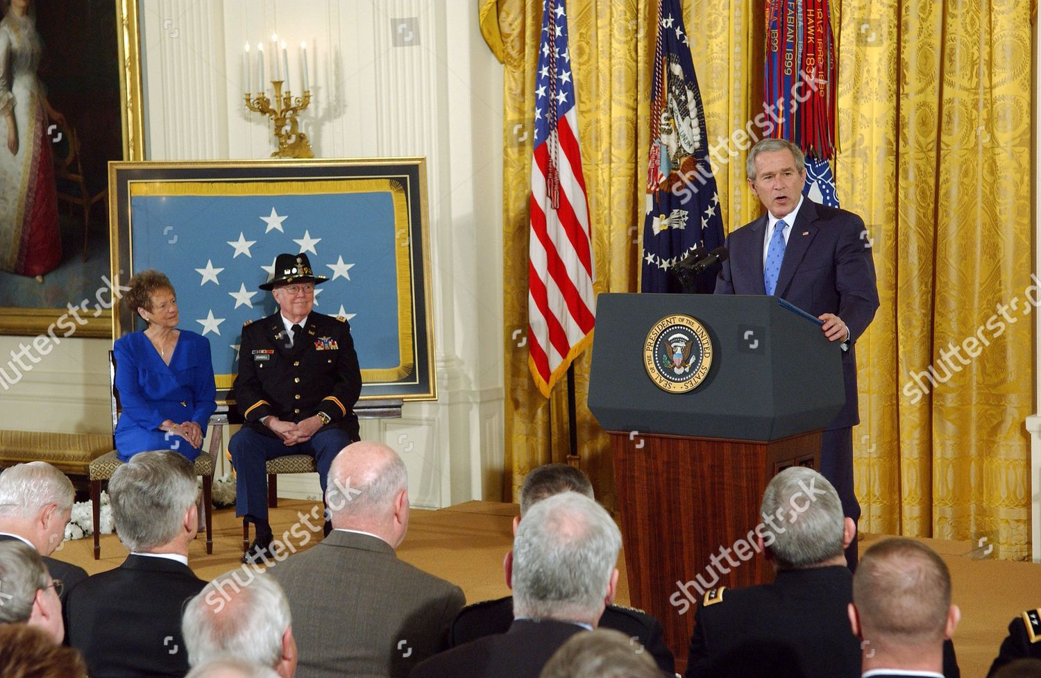 Lieutenant Colonel Bruce Crandall Receives Medal Editorial Stock Photo ...