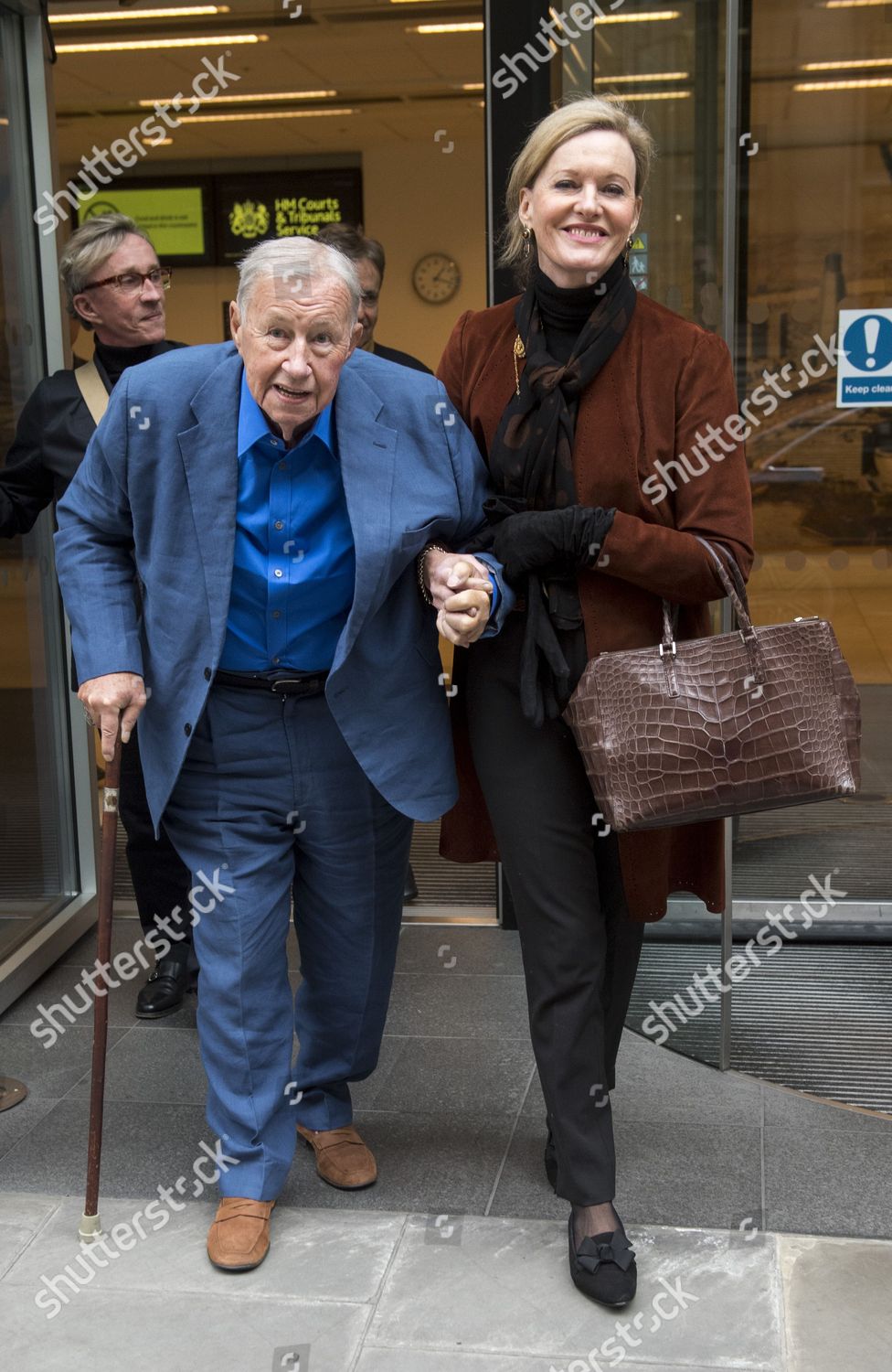 Sir Terence Conran His Wife Vicki Editorial Stock Photo - Stock Image ...