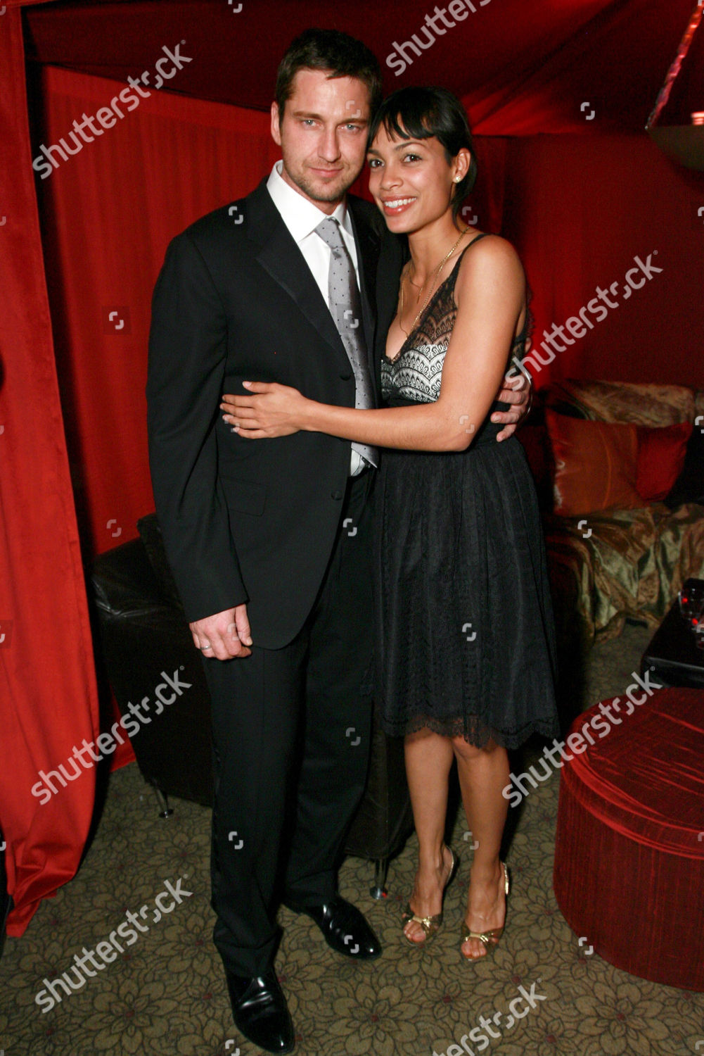 Gerard Butler Rosario Dawson Editorial Stock Photo - Stock Image ...