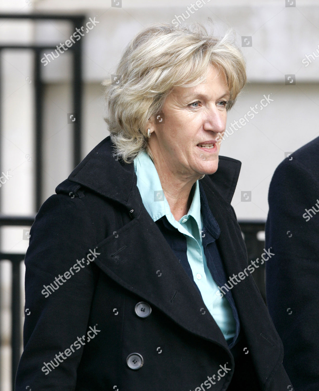 Annabel Elliot Seen Leaving Hospital After Editorial Stock Photo ...