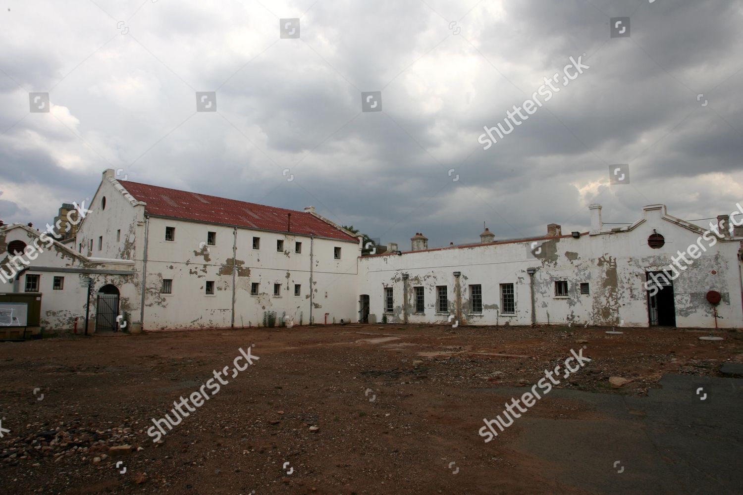 Prison Number Four Where Nelson Mandela Editorial Stock Photo - Stock ...