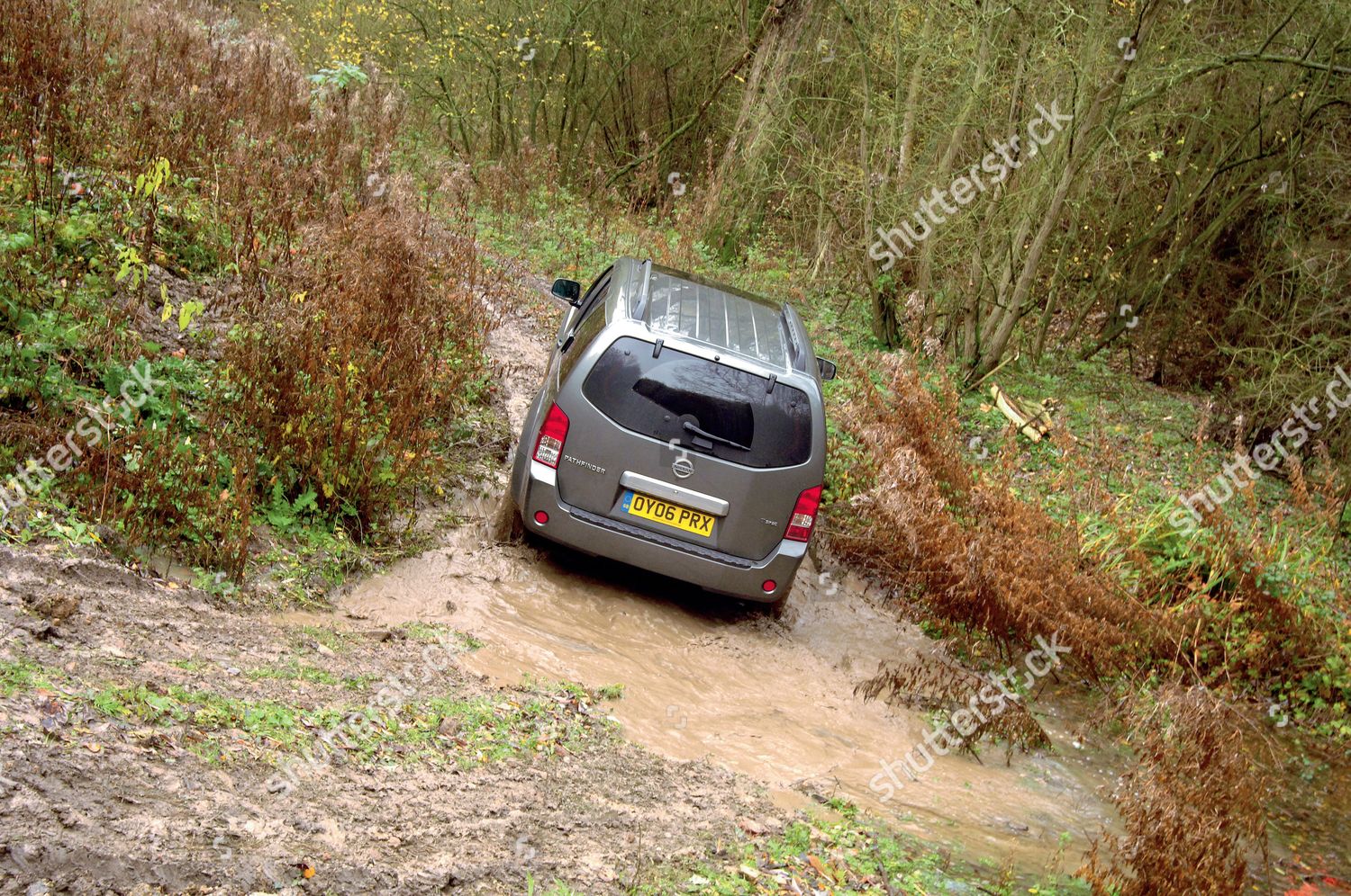 Nissan Pathfinder 25 Dci Tspec Going Editorial Stock Photo - Stock ...