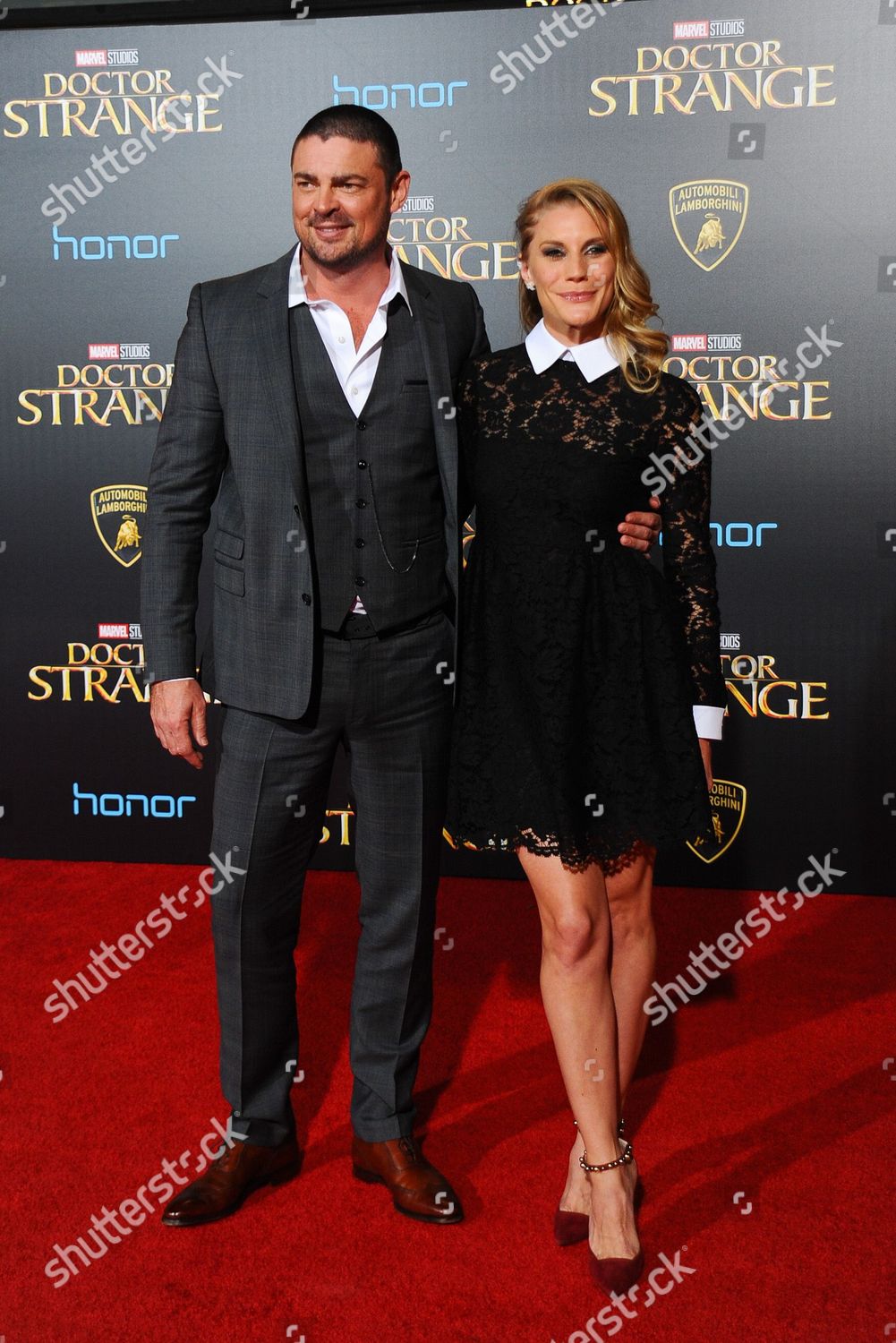 Karl Urban Katee Sackhoff Editorial Stock Photo - Stock Image ...