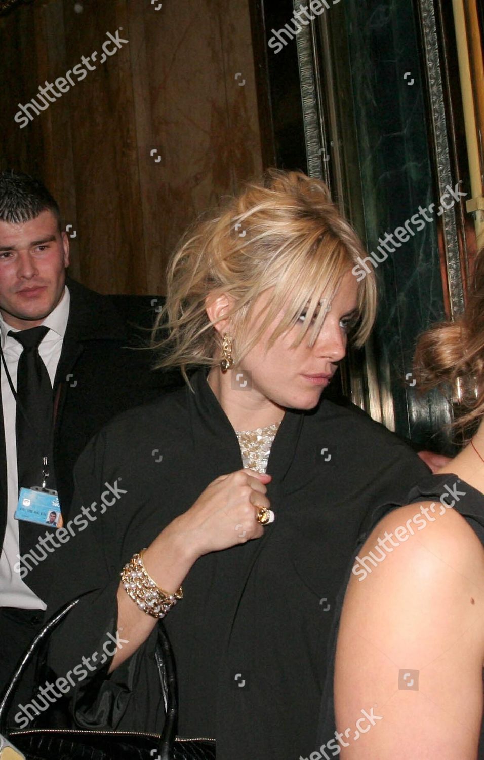 Sienna Miller Leaving Cafe Royal Editorial Stock Photo - Stock Image ...