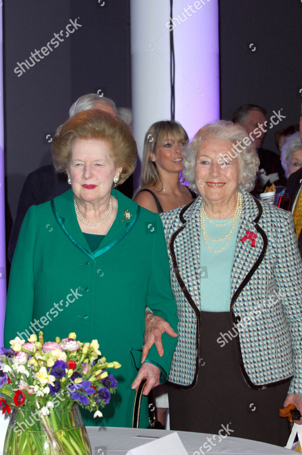 Margaret Thatcher Vera Lynn Editorial Stock Photo - Stock Image ...