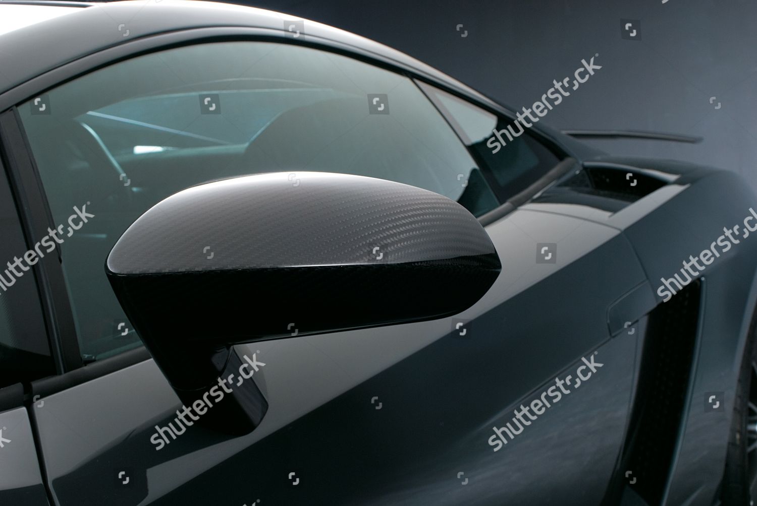 Lamborghini Gallardo Superleggera Rear View Mirror Editorial Stock ...