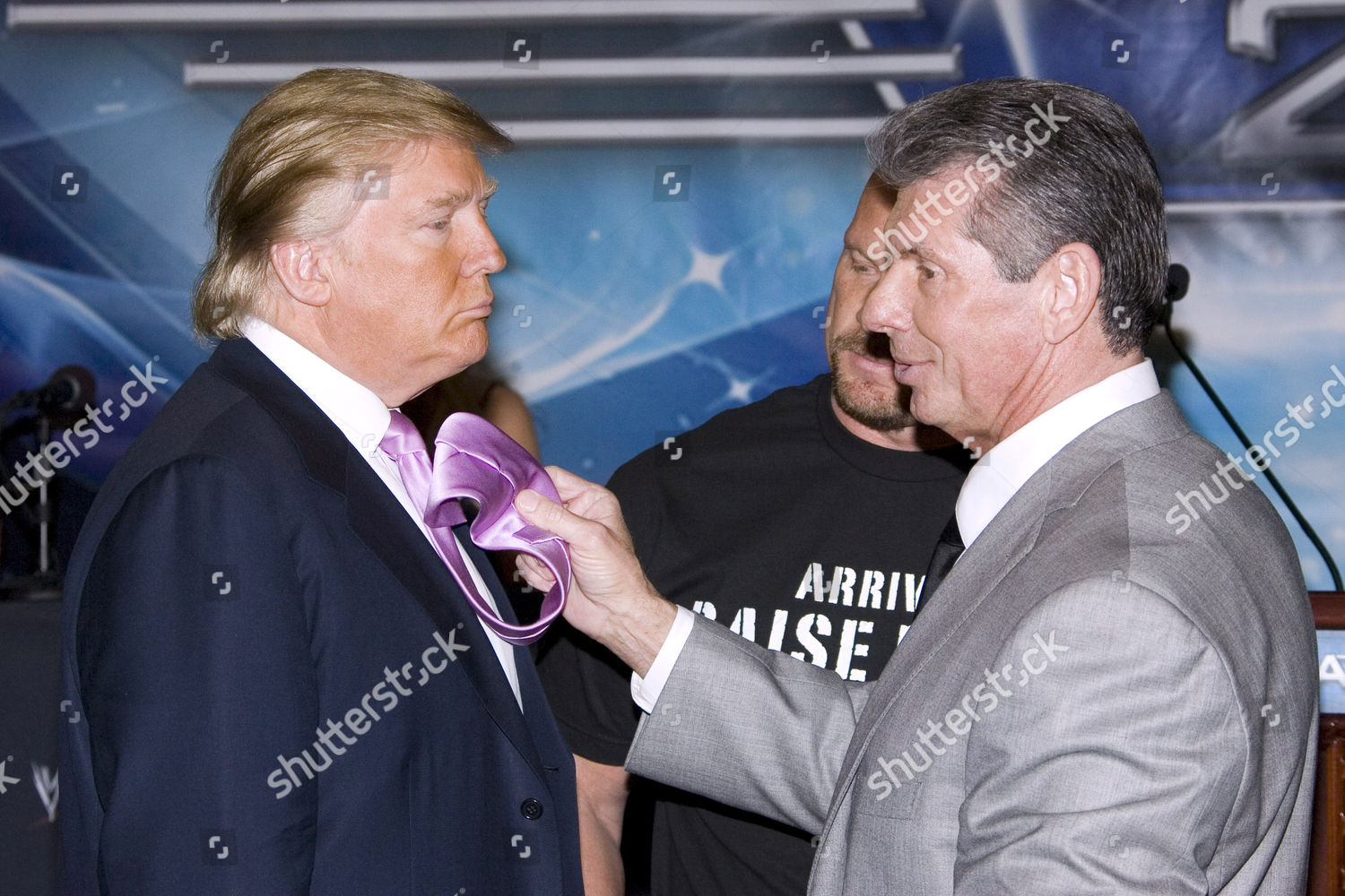 Donald Trump Stone Cold Steve Austin Editorial Stock Photo - Stock ...