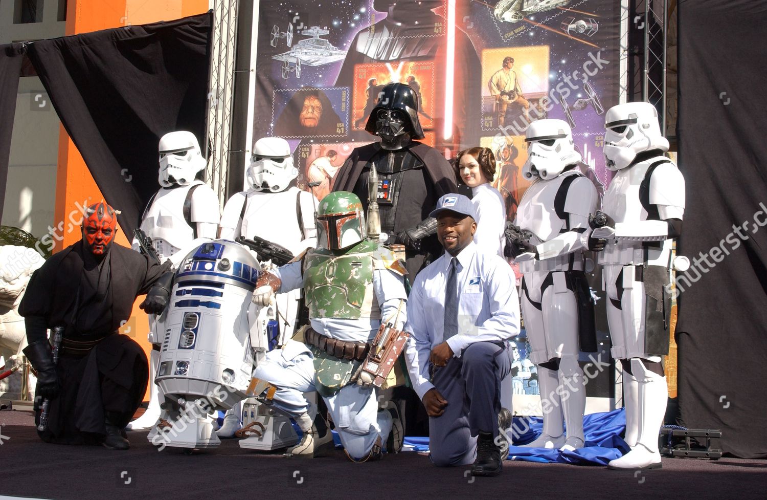 Stormtroopers Darth Vader Princess Leia Darth Editorial Stock Photo ...