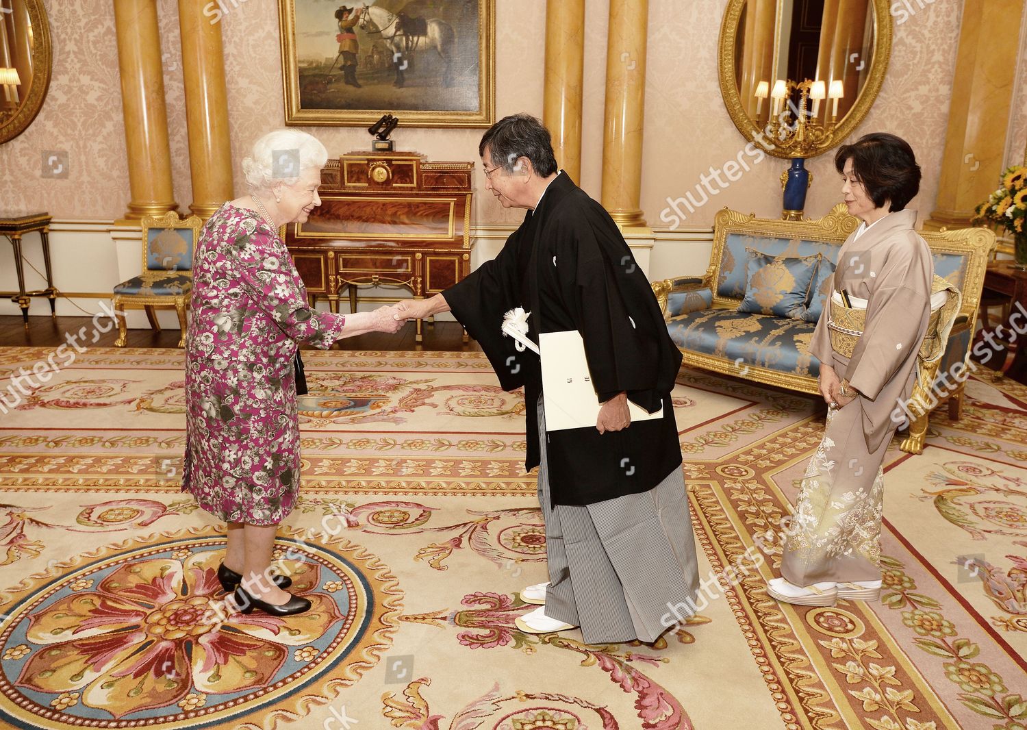 Queen Elizabeth Ii Ambassador Japan Koji Editorial Stock Photo - Stock ...
