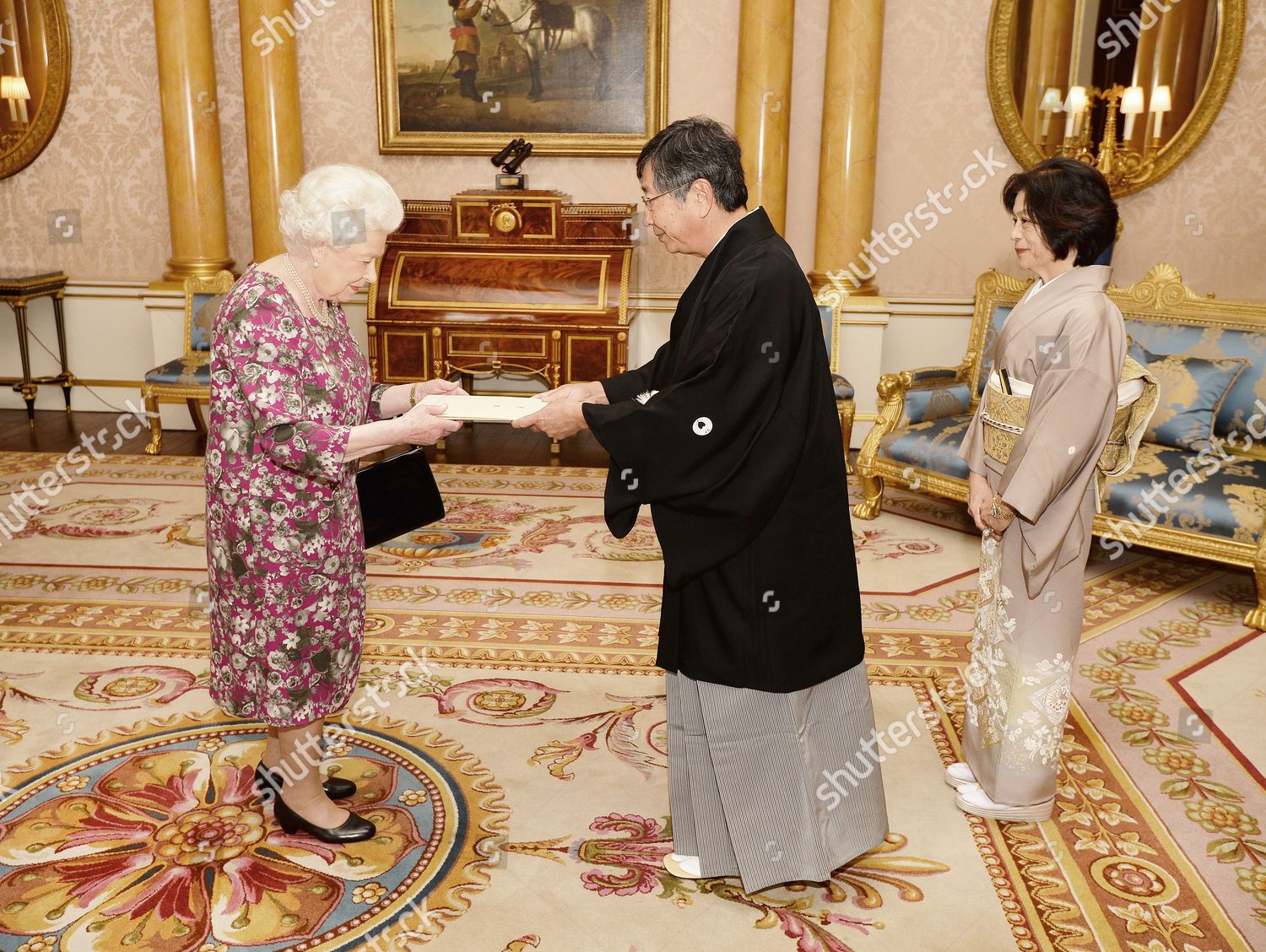 Queen Elizabeth Ii Ambassador Japan Koji Editorial Stock Photo - Stock ...