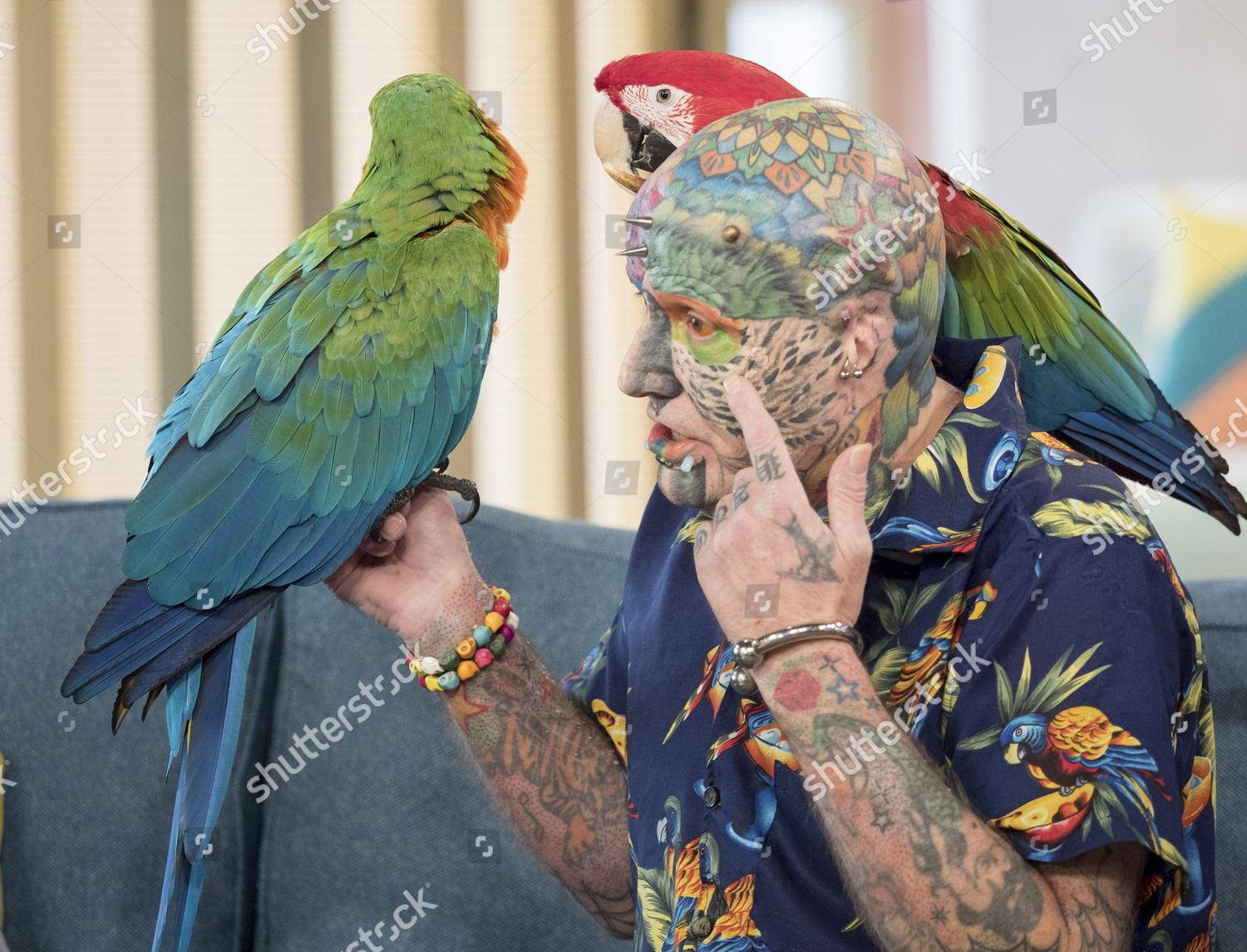 Ted Parrot Man Richards Editorial Stock Photo - Stock Image | Shutterstock