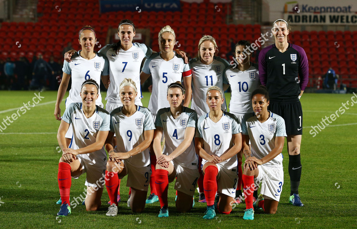 England Women Team Group During International Editorial Stock Photo ...