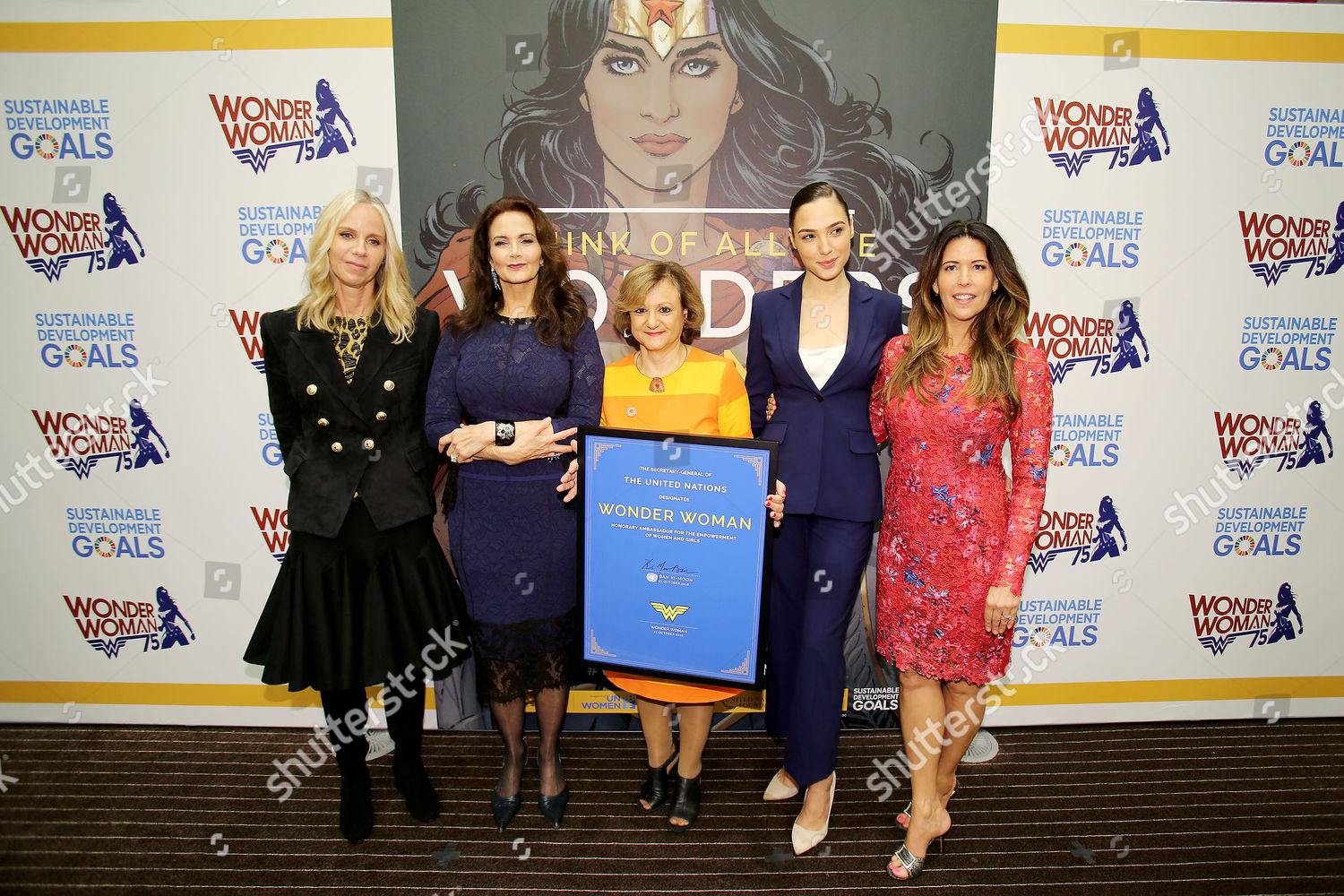 Diane Nelson Dc Entertainment Pres Lynda Editorial Stock Photo - Stock ...