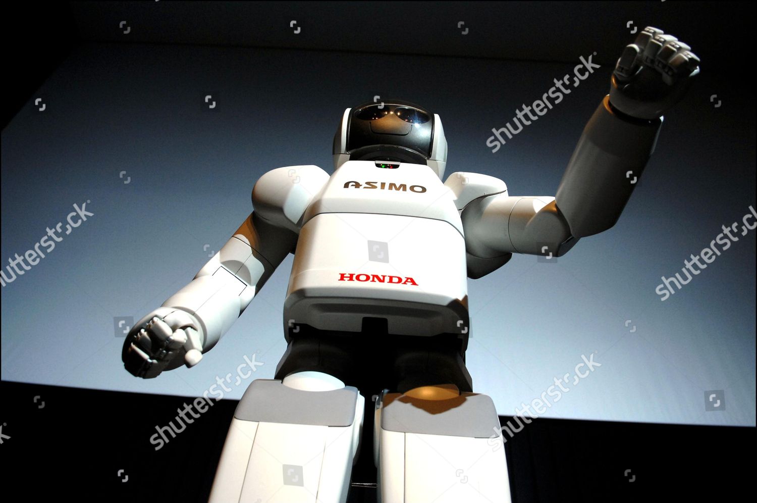Asimo Humanoid Robot Honda One Worlds Editorial Stock Photo - Stock ...