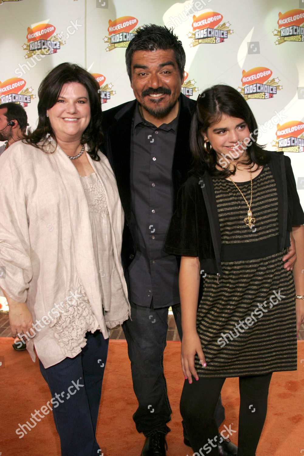 George Lopez Wife Ana Serrano Daughter Editorial Stock Photo - Stock ...