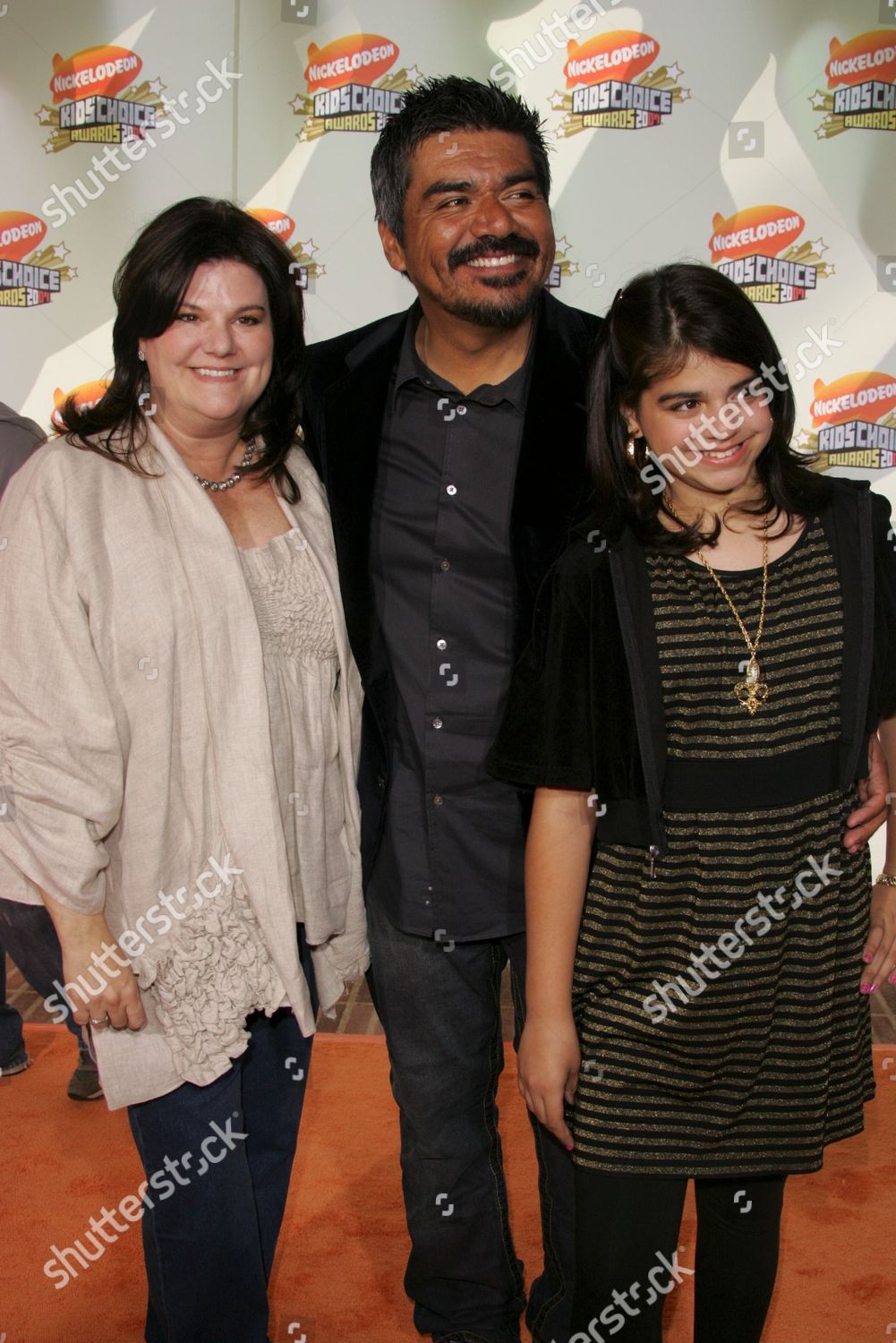 George Lopez Wife Ana Serrano Daughter Editorial Stock Photo - Stock ...