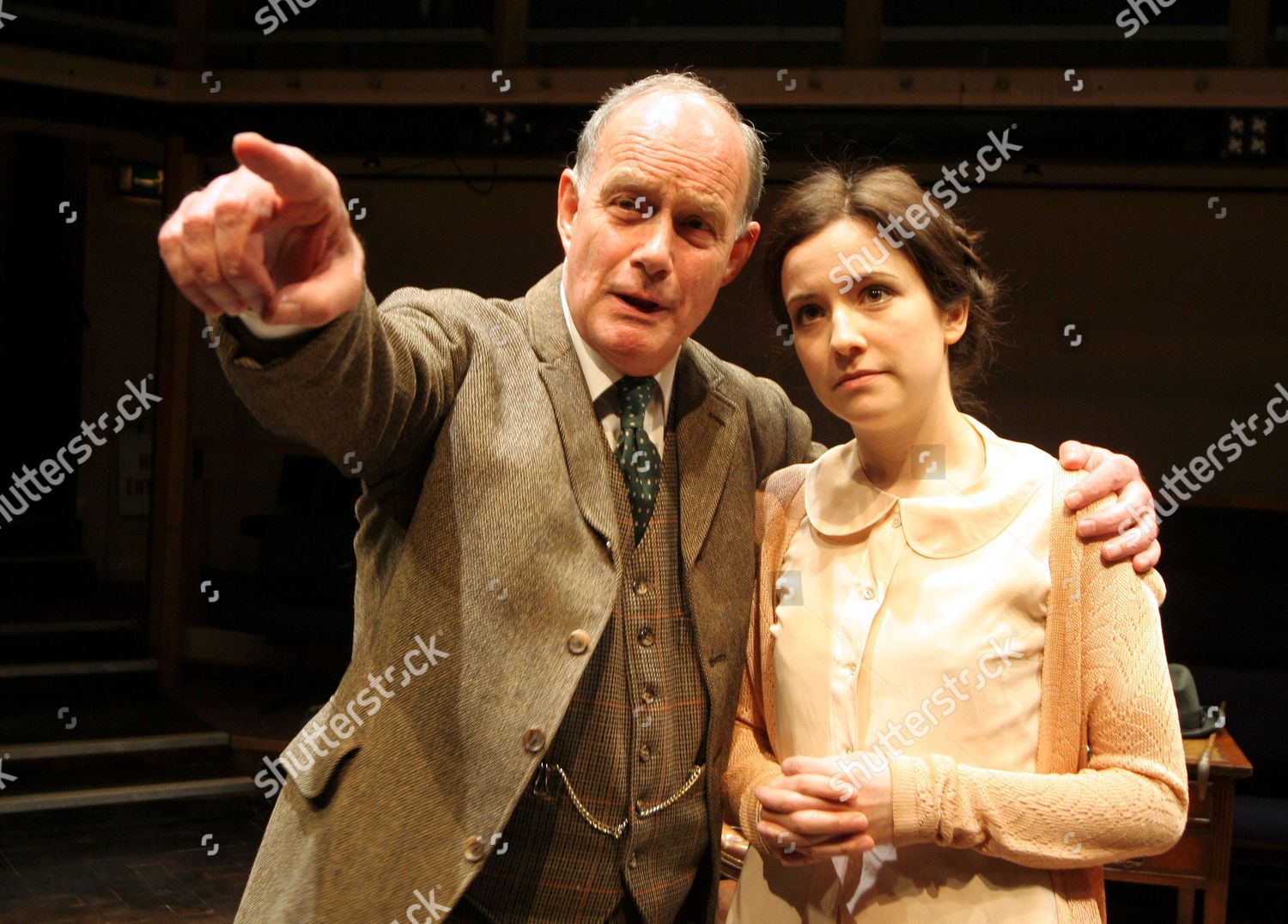 Geoffrey Beevers Squire Hillcrist Miriam Hughes Editorial Stock Photo ...