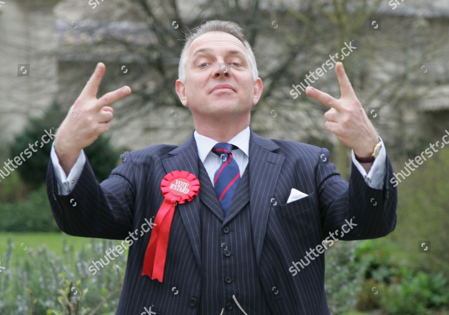 Rik Mayall Character Alan Bstard Mp Editorial Stock Photo - Stock Image ...