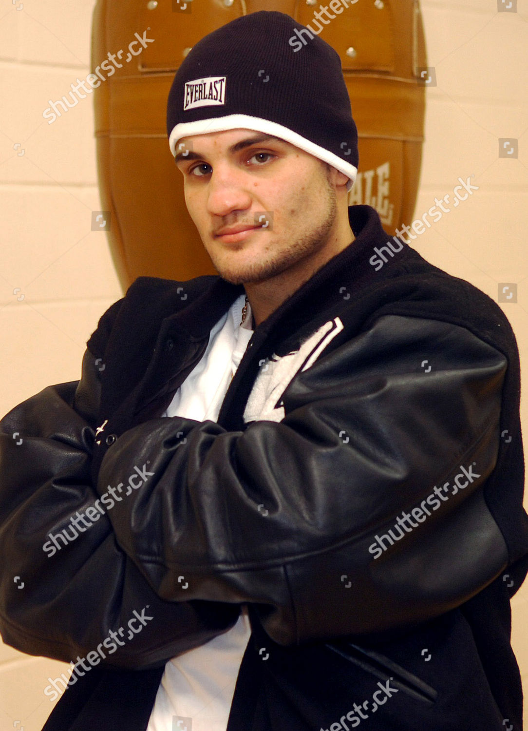 Boxer Peter Manfredo Talks Press Fitness Editorial Stock Photo - Stock ...
