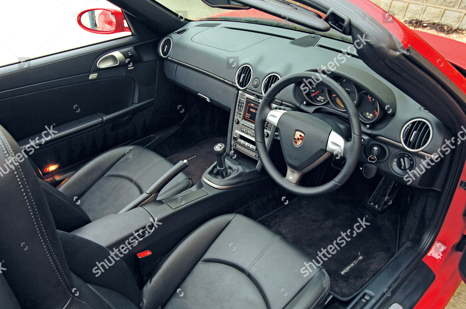 Interior Porsche Boxter Editorial Stock Photo - Stock Image | Shutterstock