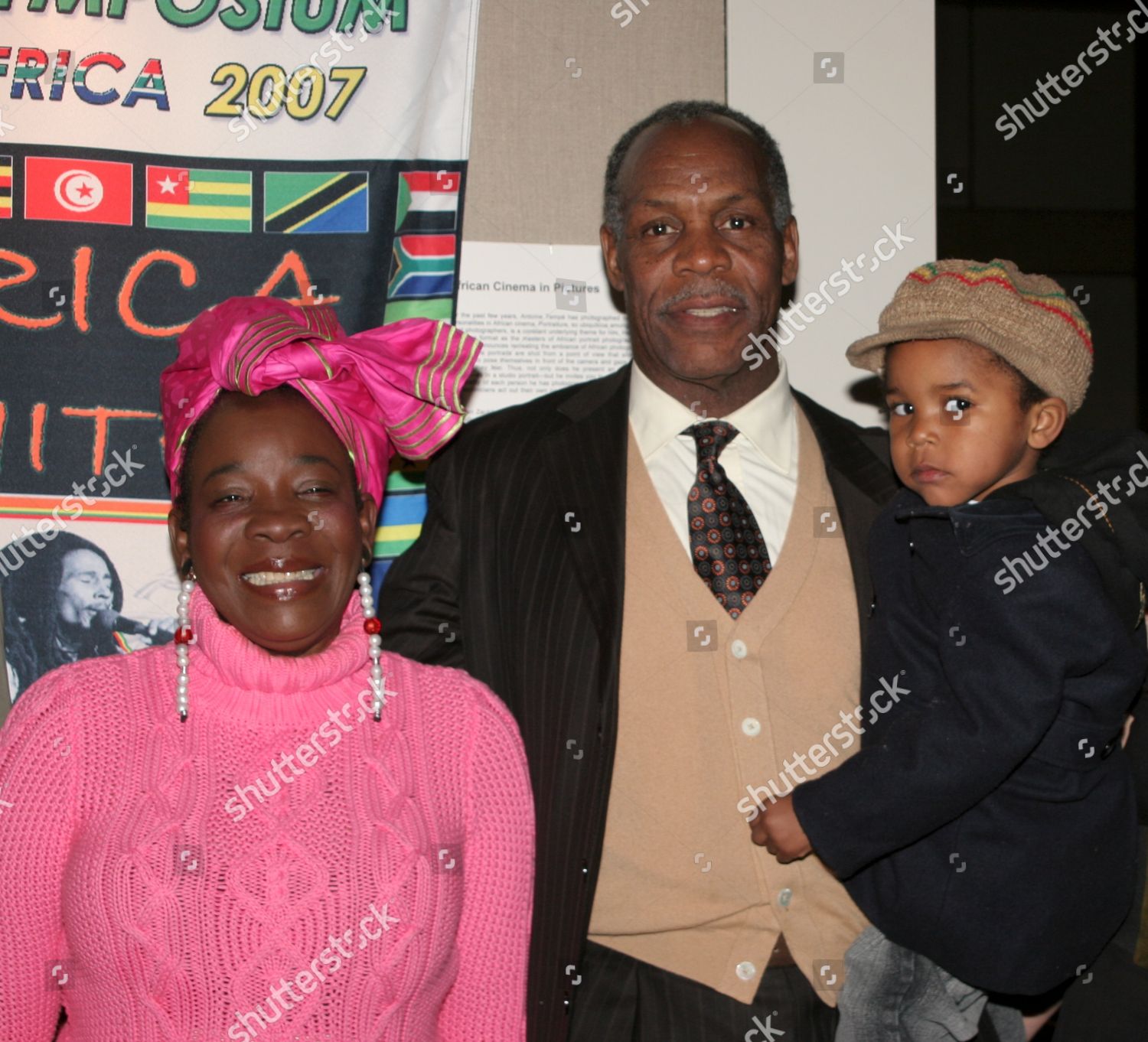 Rita Marley Danny Glover His Grandson Editorial Stock Photo - Stock ...