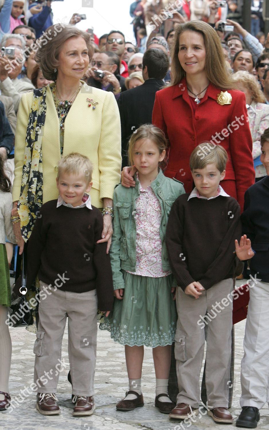 Queen Sofia Princess Elena Guest Princess Editorial Stock Photo - Stock ...