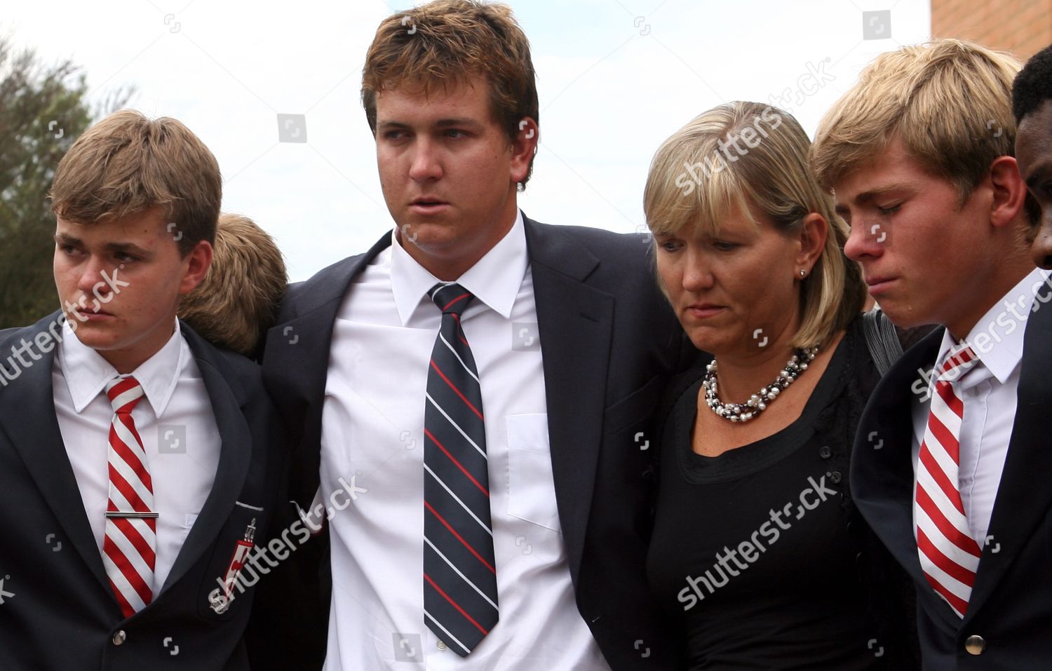 Nicky Rattray Her Sons Andrewdouglas Peter Editorial Stock Photo ...