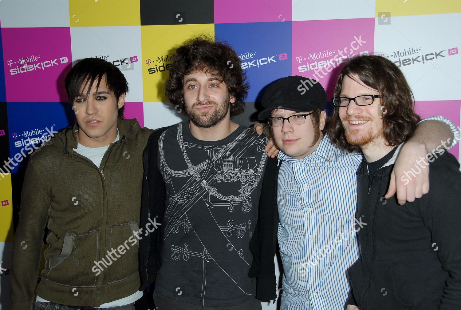 Fall Out Boys Pete Wentz Joe Editorial Stock Photo - Stock Image ...