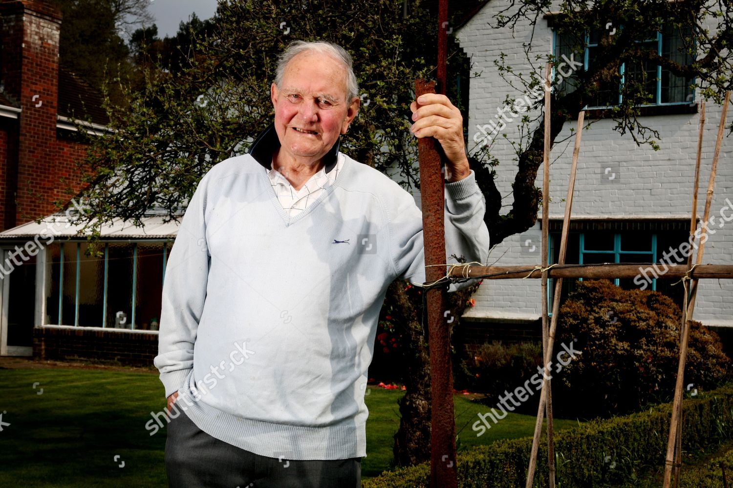 Former England Cricketer Sir Alec Bedser Editorial Stock Photo - Stock ...